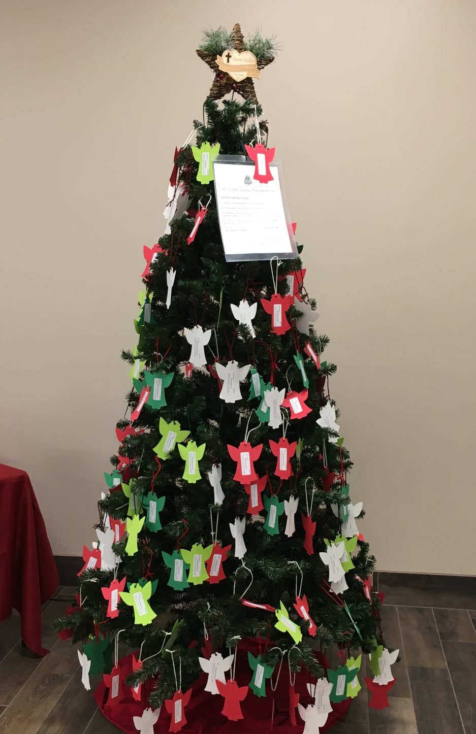 Giving Tree – St. Clare of Assisi